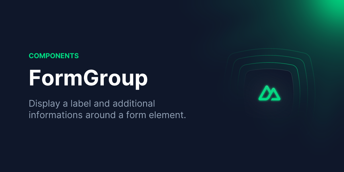 FormGroup - Nuxt UI