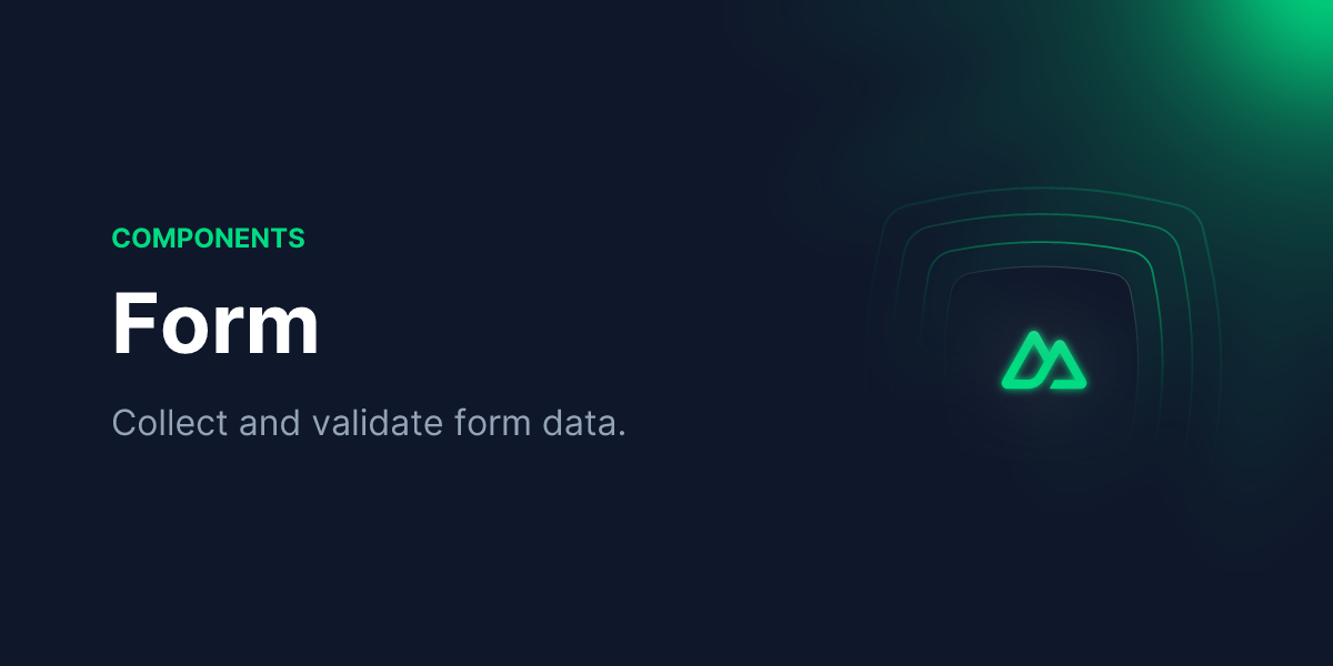 Form - Nuxt UI
