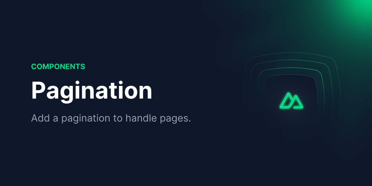 Pagination - Nuxt UI