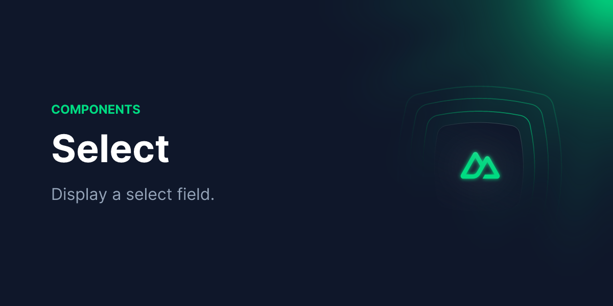 Select - Nuxt UI
