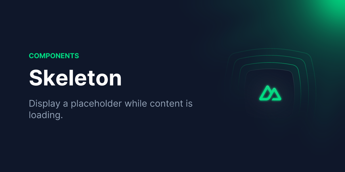 Skeleton - Nuxt UI
