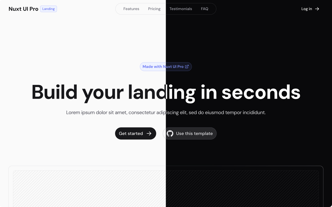 Templates - Nuxt UI Pro
